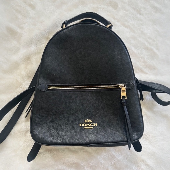 Coach | Bags | Coach Black Leather Backpack | Poshmark